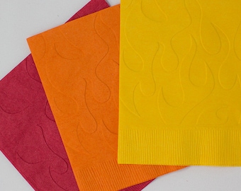 Firefighter Party Napkins Firefighter Paper Napkins - Etsy