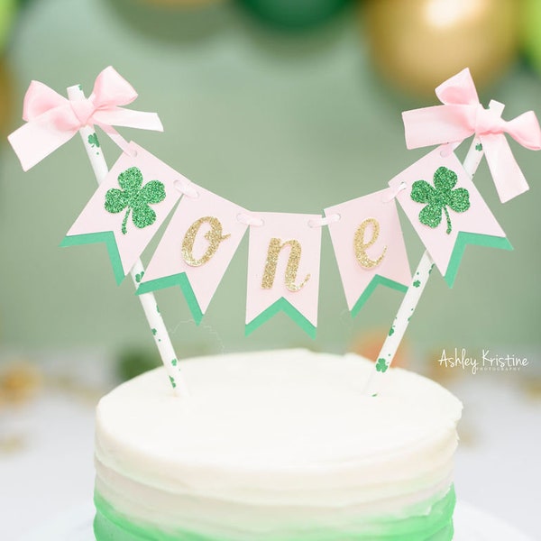Shamrock Cake Topper - Etsy