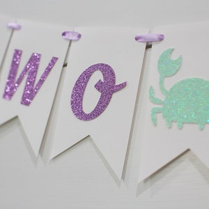 Two the Sea Banner. Two the Sea Birthday Party Decorations. Two the Sea ...