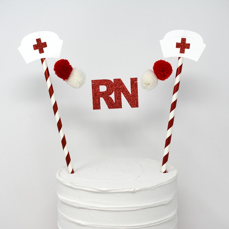 Nurse Cake Topper - Etsy
