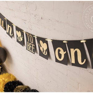 Bumble Bee Decorations, Fun to Bee One Banner, Bumble Bee First ...