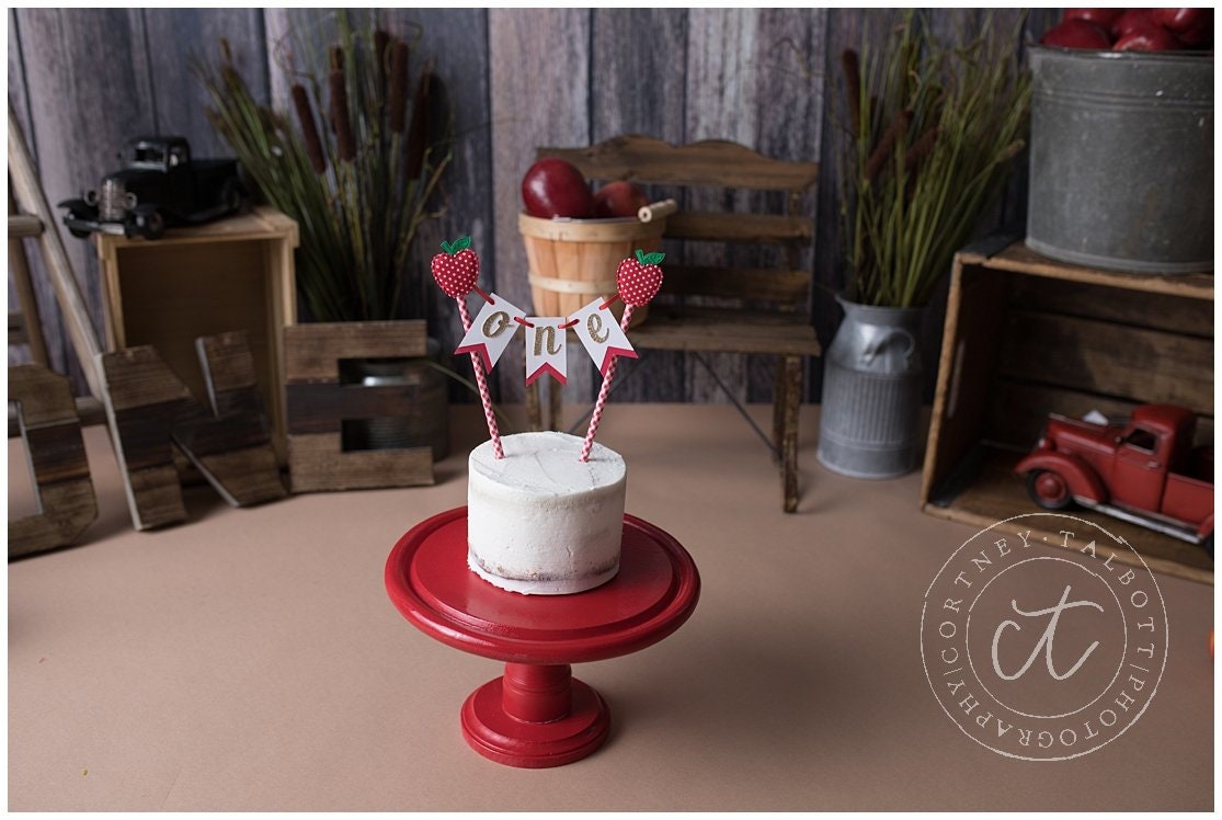 Apple of My Eye Cake Topper. Apple Cake Topper. Apple Cake - Etsy