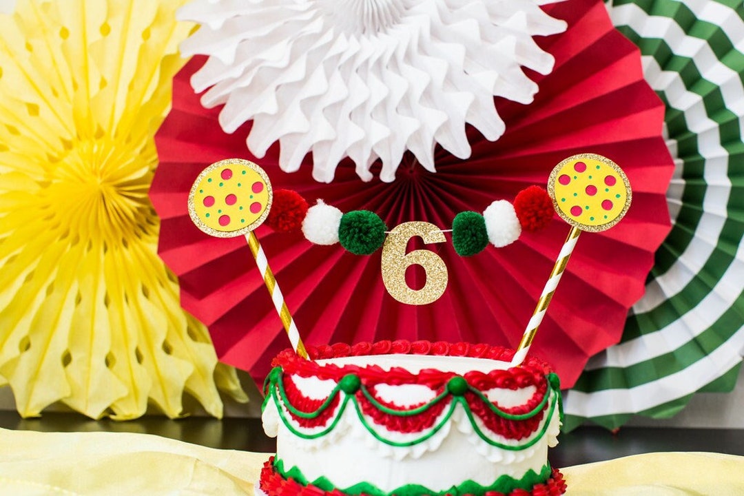 Pizza Party Decorations. Pizza Birthday Decorations. Pizza Birthday ...