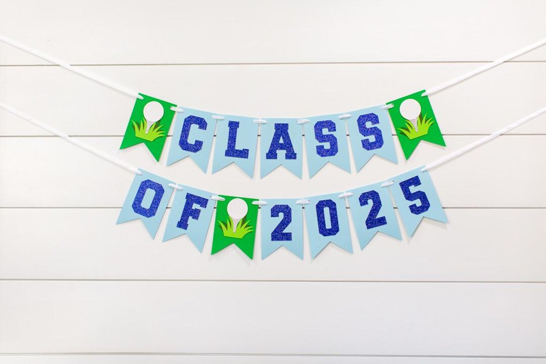 Golf Graduation Decorations. Golf Graduation Banner. Sports Graduation ...