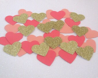 Coral Confetti | Etsy