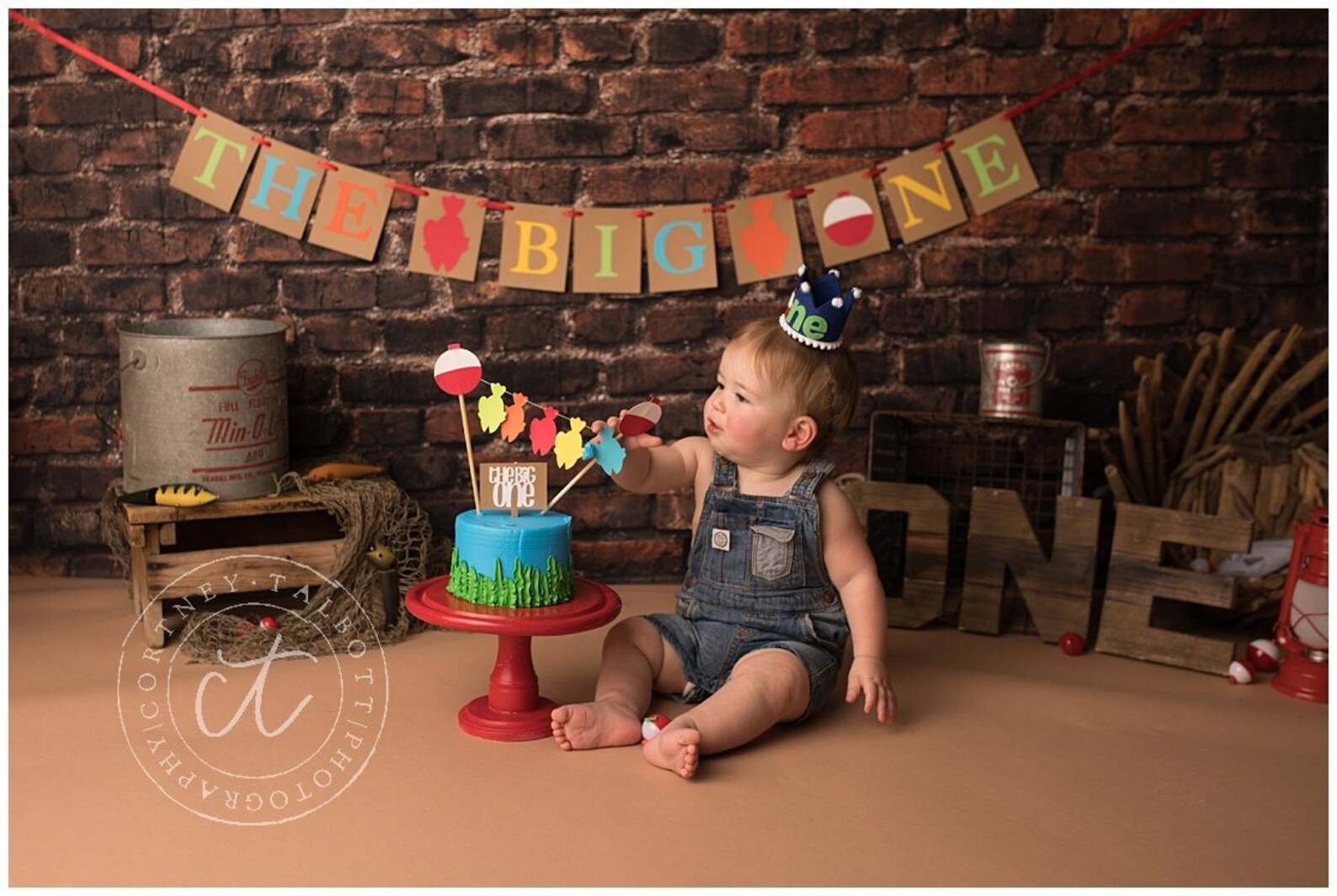 The Big One Party Decorations the Big One Fishing Birthday - Etsy