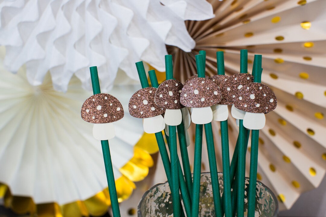 Mushroom Party Decorations. Forest Party Decorations. Woodland Animals ...