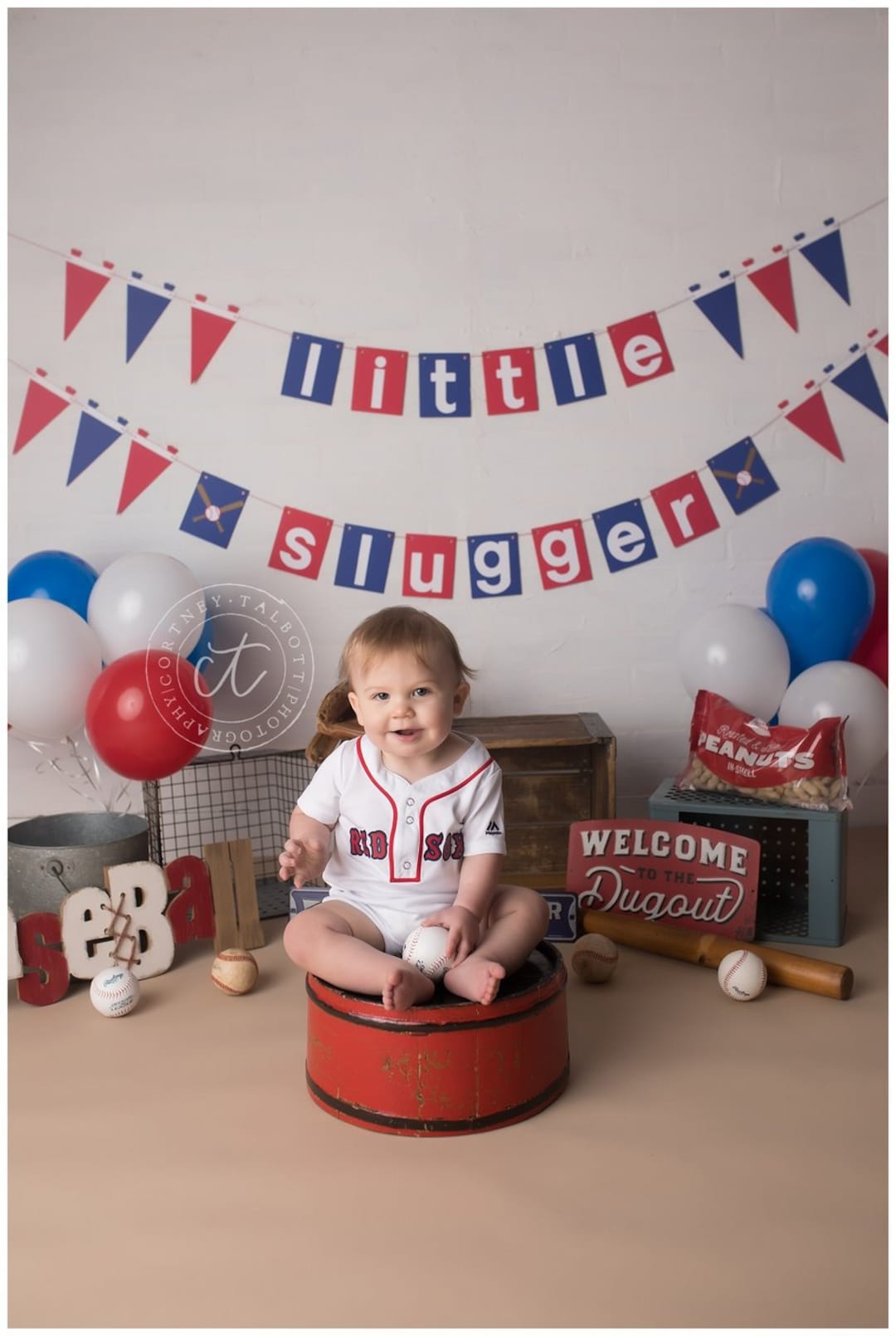 Little Slugger Banner, Little Slugger Birthday, Little Slugger Baby ...
