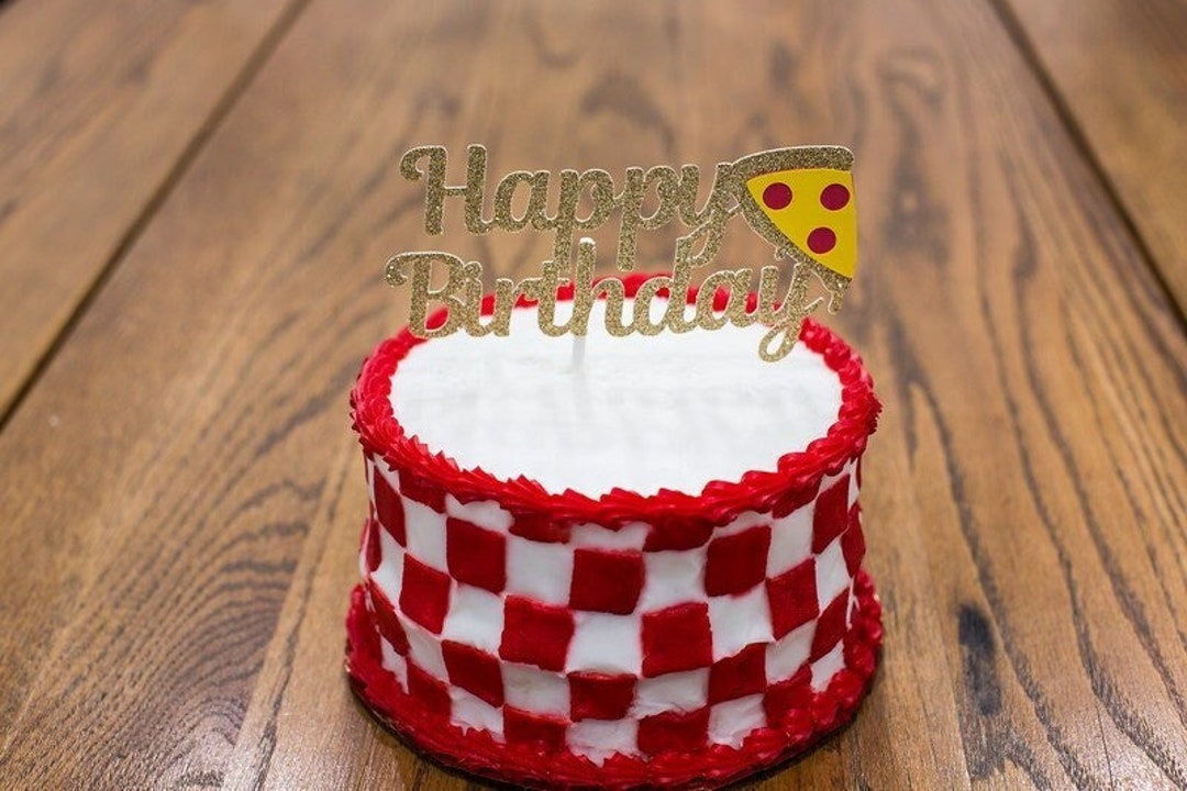 Pizza Party Decorations. Pizza Birthday Party Decorations. Pizza Cake ...