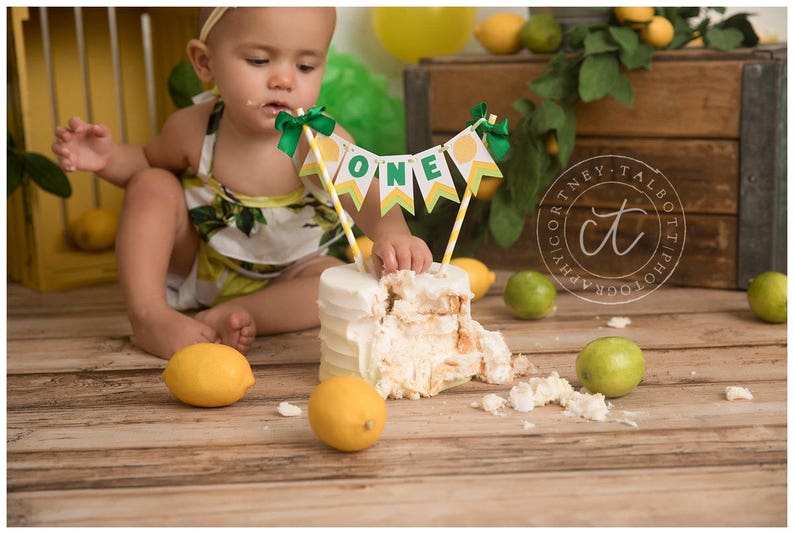 Lemonade Cake Topper Lemonade Party Lemonade First Birthday | Etsy