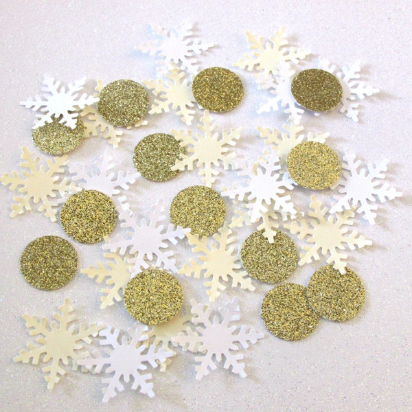 Snowflake Confetti - Etsy