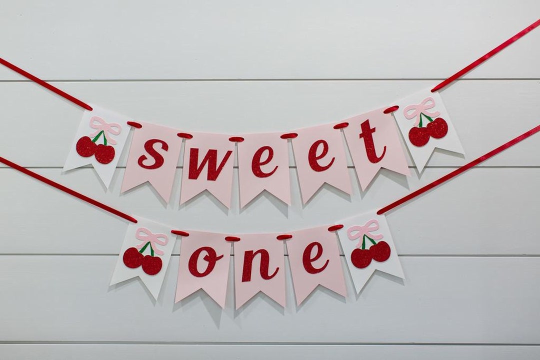 Sweet One Cherry Birthday. Cherry First Birthday. She's the Cherry on ...