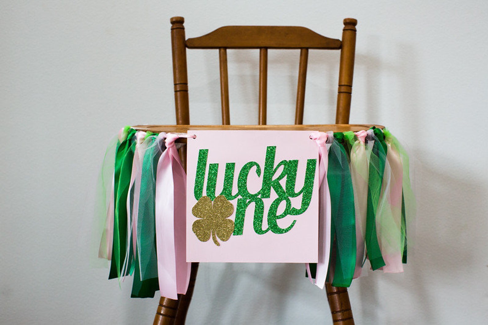 Lucky One First Birthday Decorations. Lucky One High Chair - Etsy