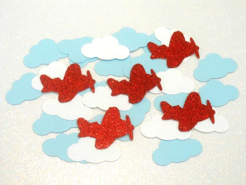 Airplane Decorations. Time Flies Party Decor. Airplane - Etsy