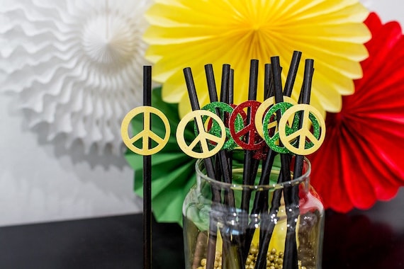 One Love Party Decorations. One Love Birthday. Reggae Party Decorations ...