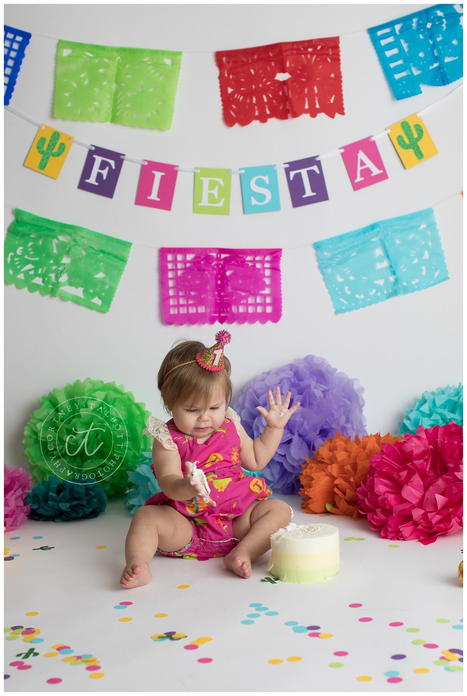 First Fiesta Decor Fiesta First Birthday Girl Fiesta Decor | Etsy