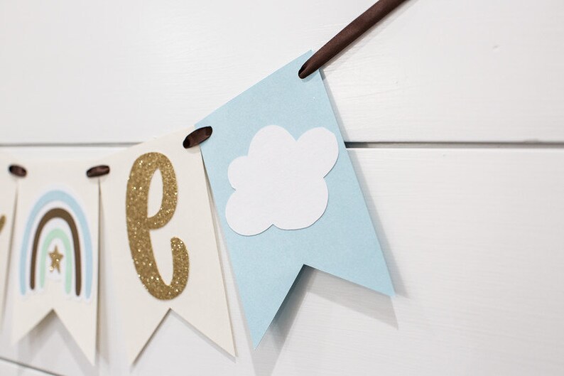 Boho Rainbow First Birthday. Boy Boho Rainbow Birthday. Muted - Etsy