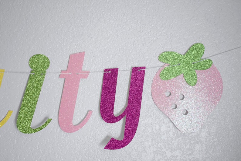 Twotti Fruity Banner Two-tti Fruity Party Decorations Twotti - Etsy Canada