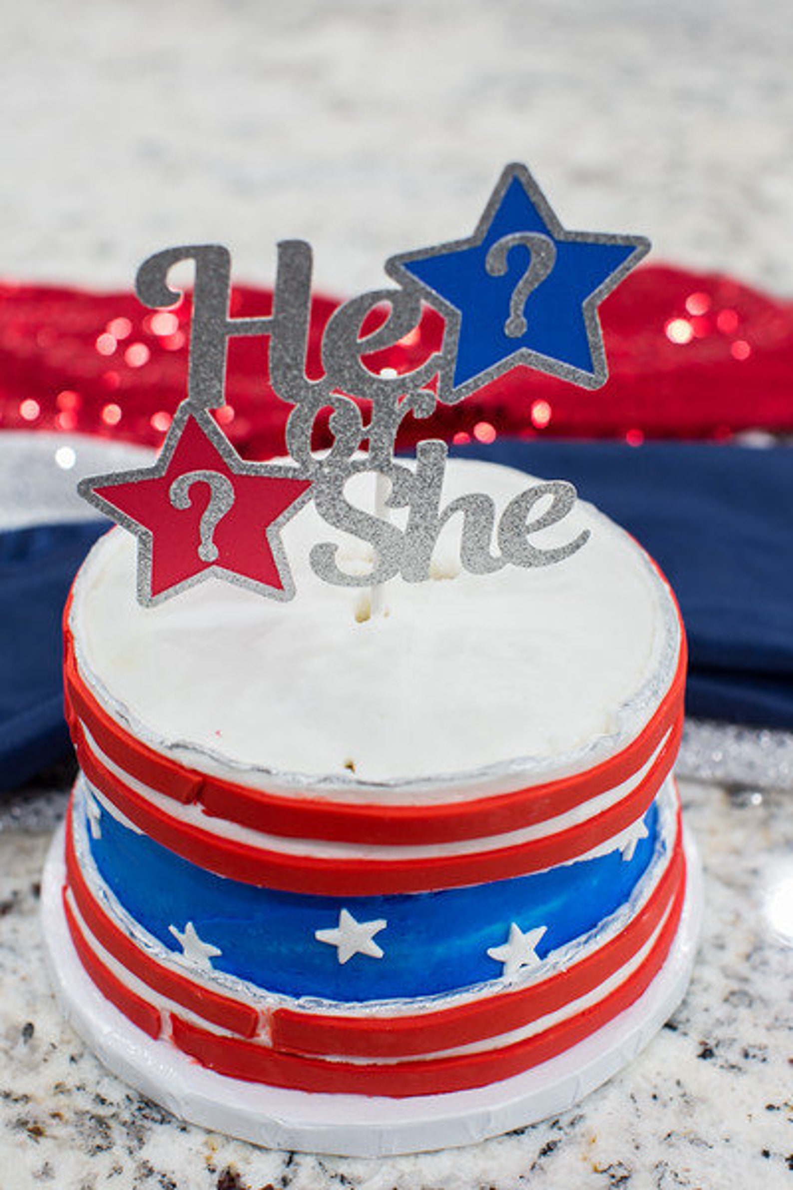 Fourth of July Gender Reveal. Fourth of July Gender Reveal | Etsy