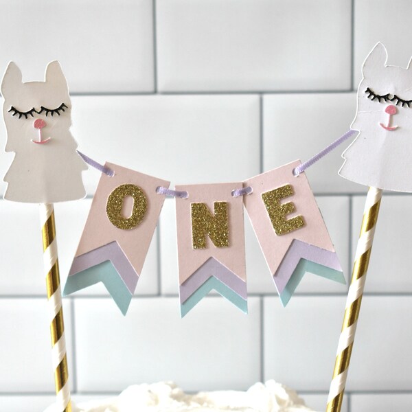 Llama First Birthday - Etsy