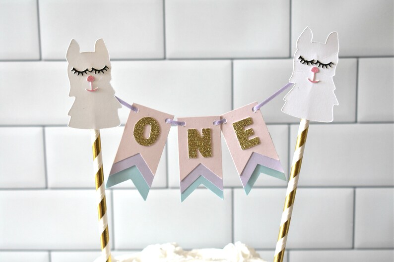 Llama Cake Topper Llama First Birthday No Prob Llama Llama - Etsy