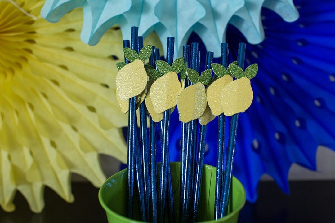 Blue Lemon Party Decorations. Blue Lemon Bridal Shower Decorations ...