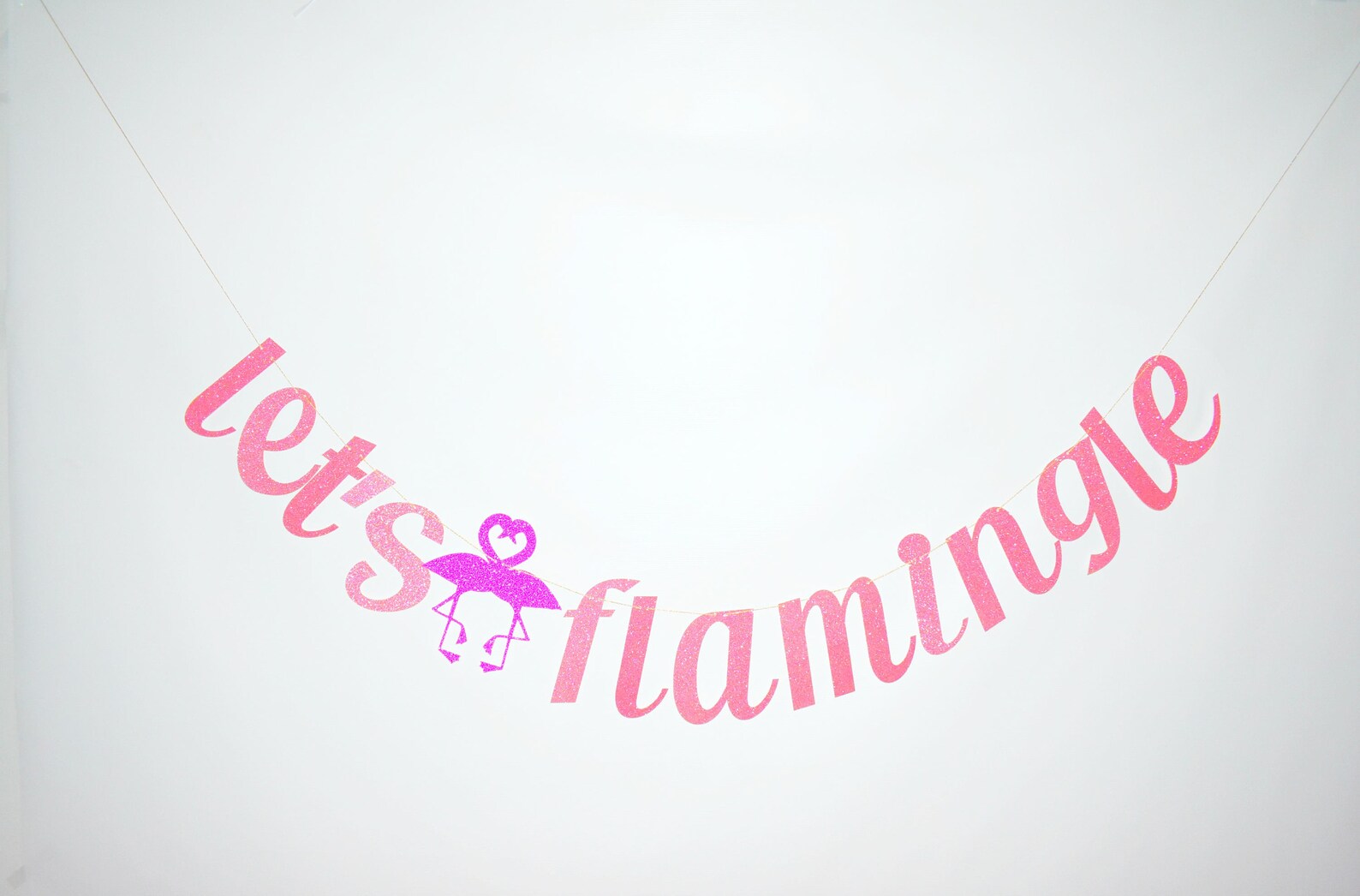 Let's Flamingle Banner Let's Flamingle Decorations | Etsy
