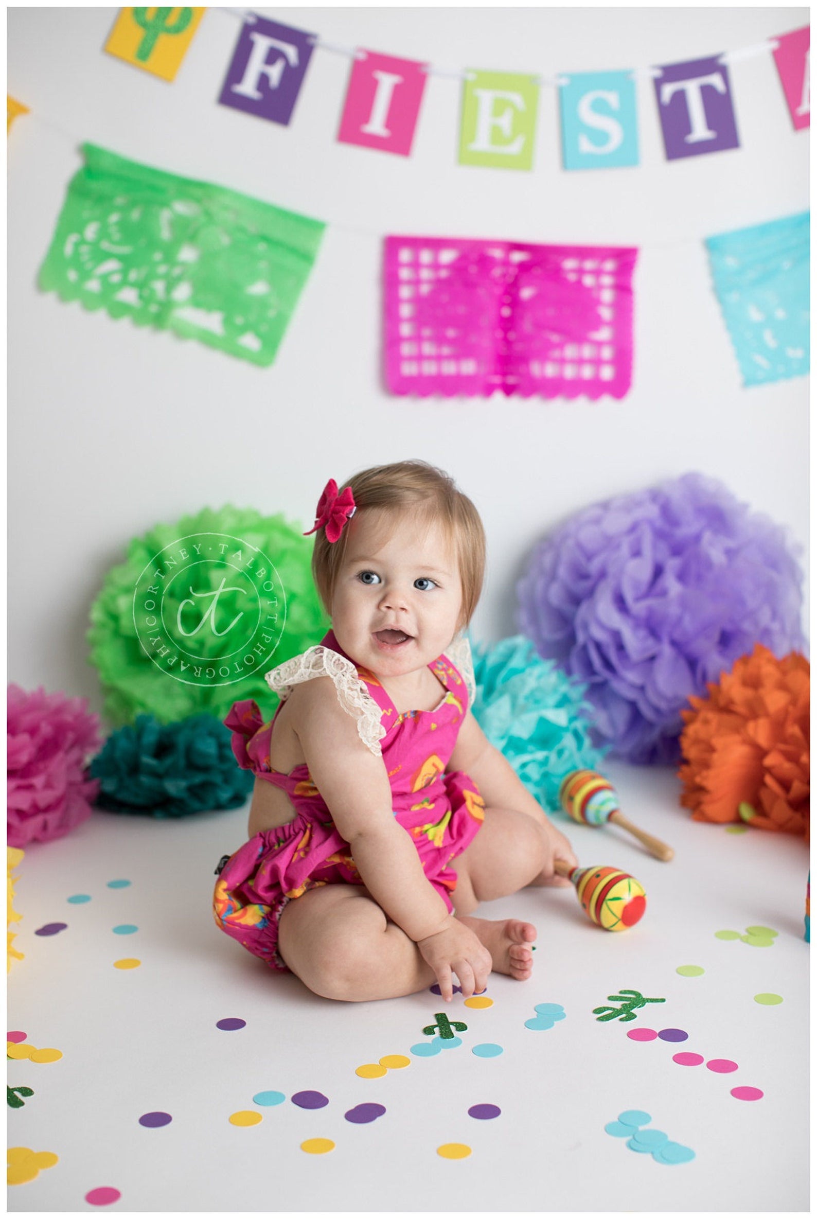 First Fiesta Decor Fiesta First Birthday Girl Fiesta Decor | Etsy