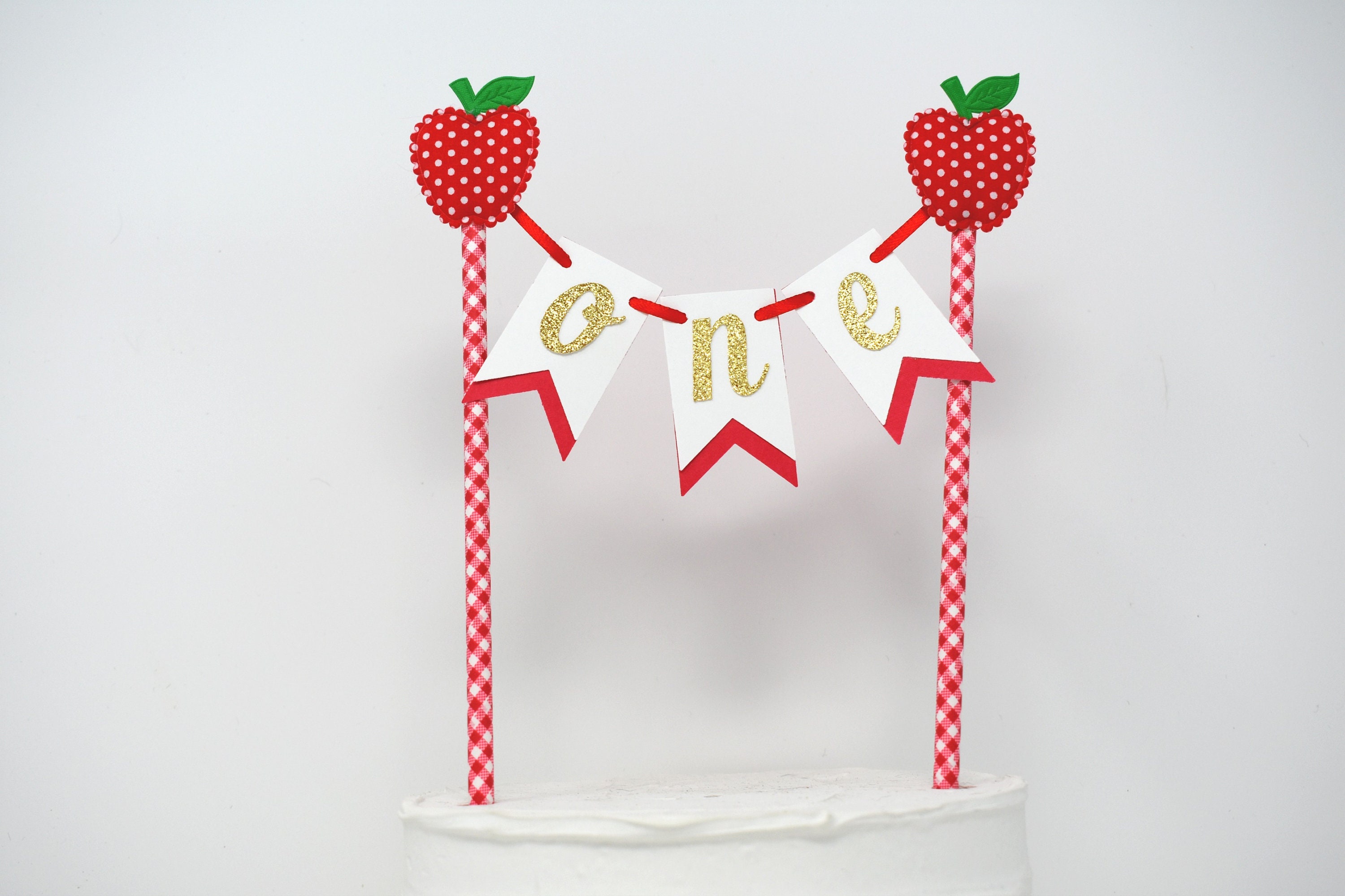 Apple of My Eye Cake Topper. Apple Cake Topper. Apple Cake - Etsy