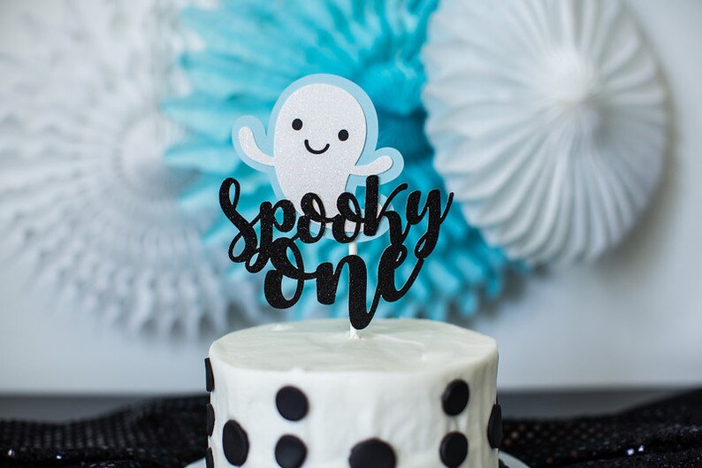 The Spooky One Cake Topper. Spooky One Party Decorations. | Etsy
