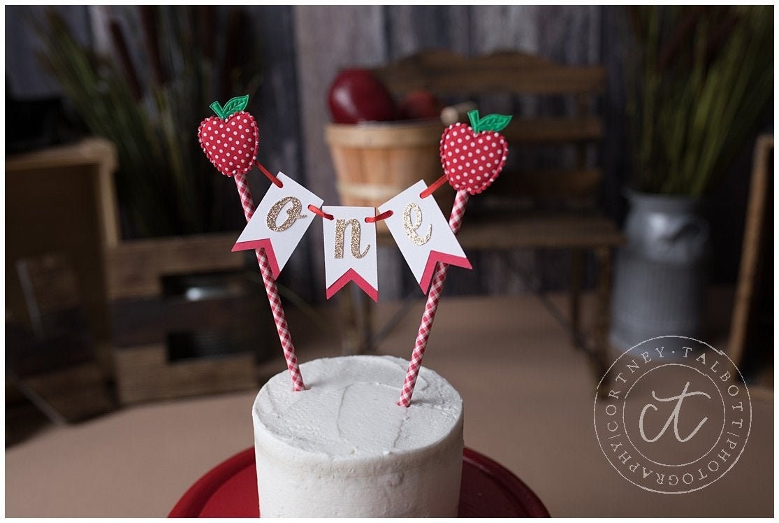 Apple of My Eye Cake Topper. Apple Cake Topper. Apple Cake - Etsy