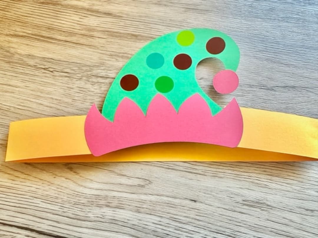 Make Your Own Elf Hat Headband Craft Kit / DIY Holiday Craft - Etsy