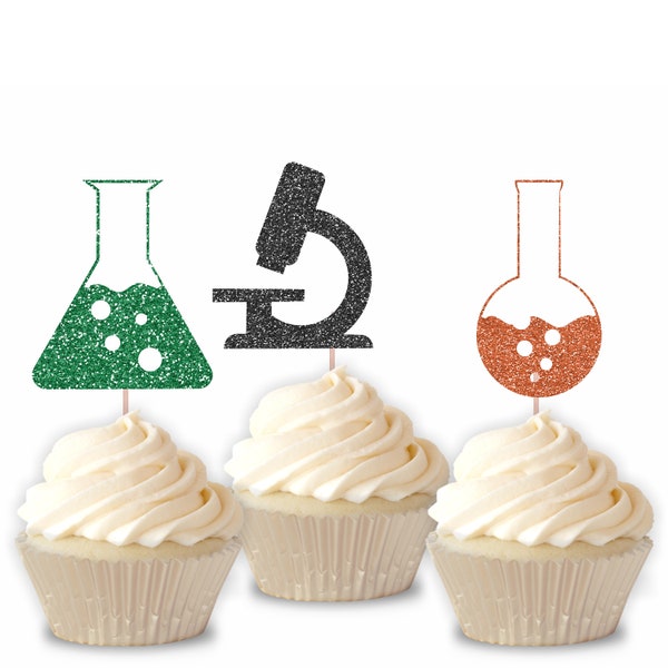 Science Cupcakes - Etsy