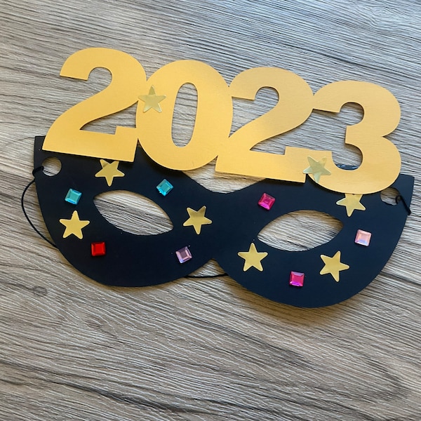 New Years Eve Mask - Etsy