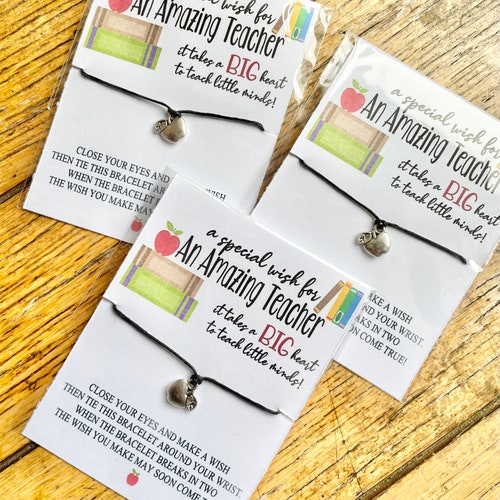 Teacher Appreciation Gift Teacher Bracelet Gift for - Etsy