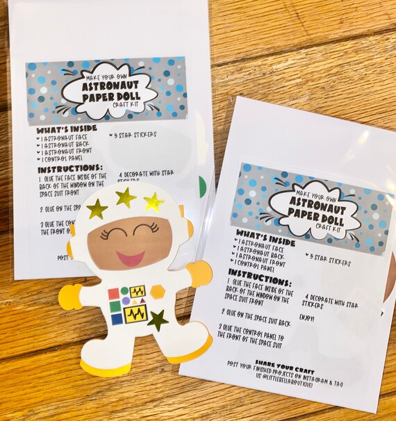 Astronaut Paper Doll