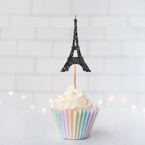 Paris Party Decorations Eiffel Tower Confetti 30 Pcs French | Etsy