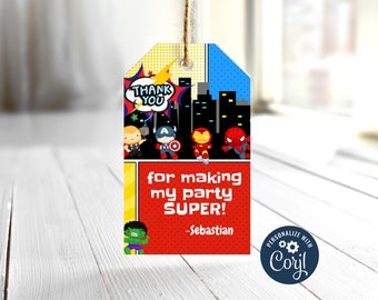 Superhero Treat Bag | Etsy