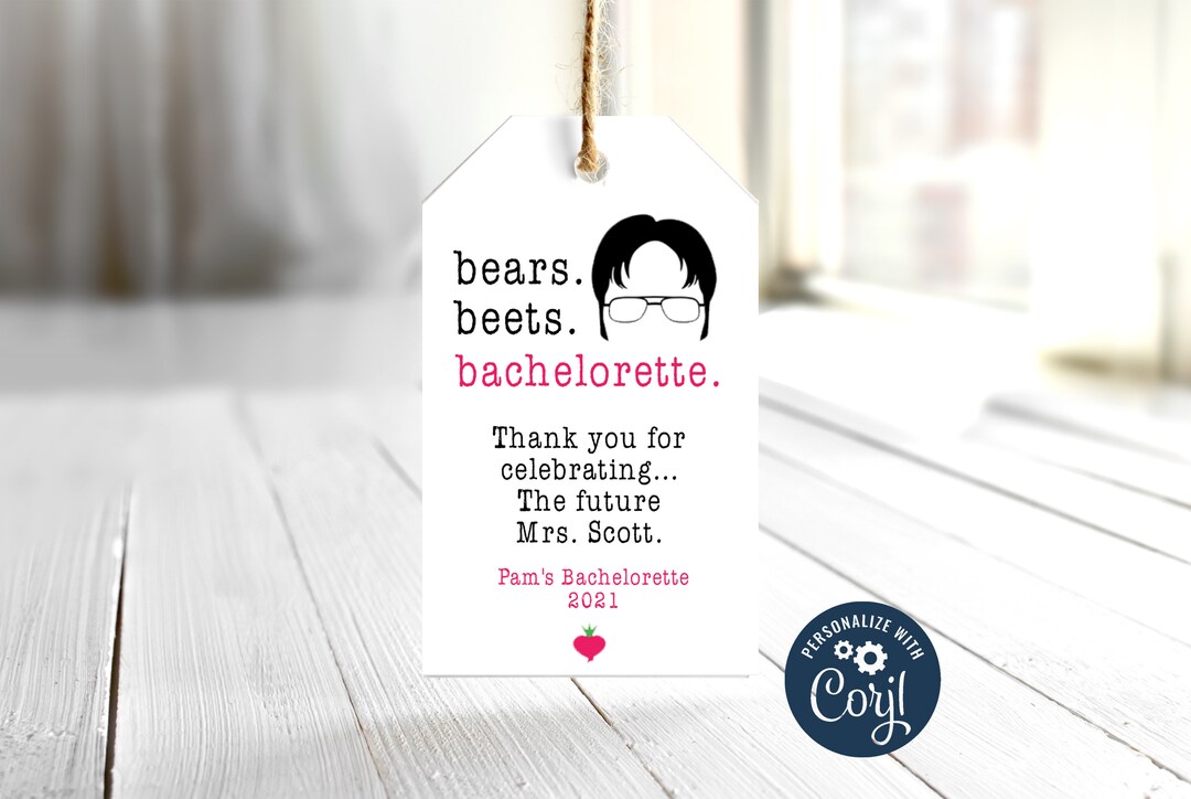 DIGITAL the Office Inspired Gift Tags / Office Themed Party / - Etsy
