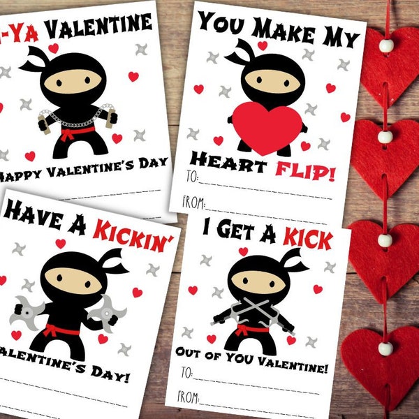 Ninja Valentine - Etsy