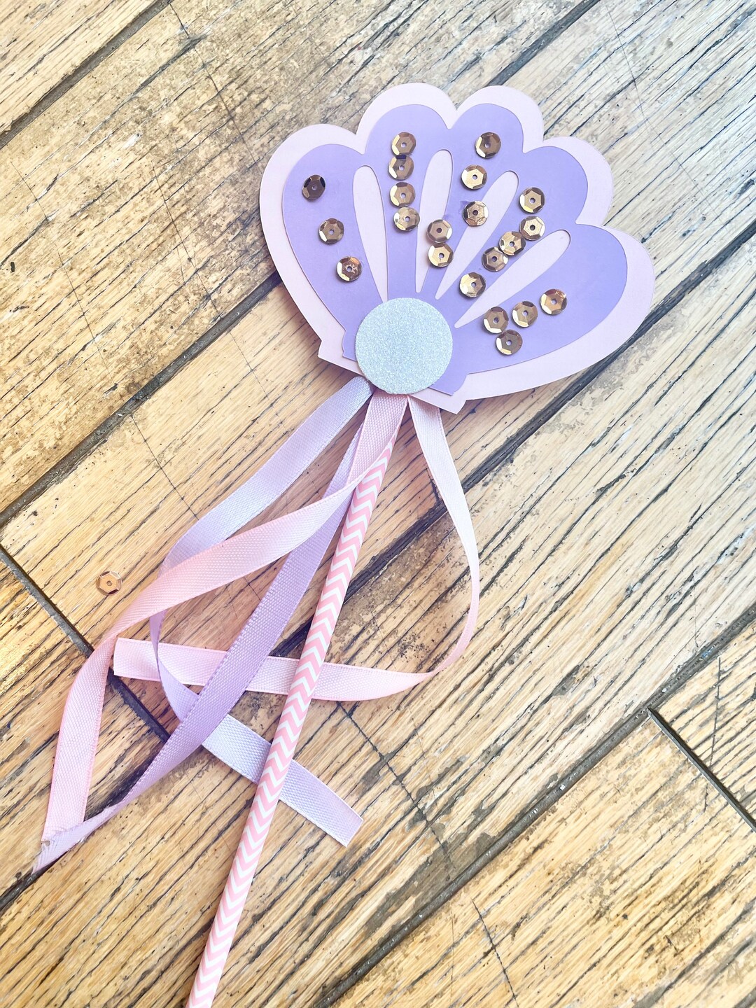 Make Your Own Sea Shell Wand Kit / DIY Clam Shell Wand Craft - Etsy