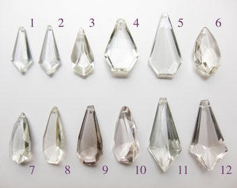 Antique Crystal Prisms - Etsy