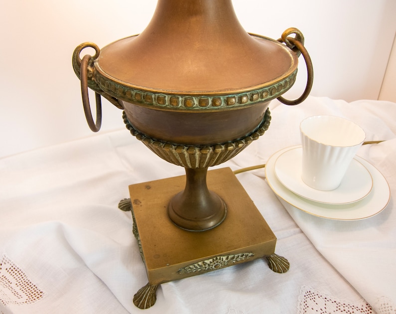 Vintage Bronze Amphora-shaped Accent Light From the 1970s / - Etsy UK