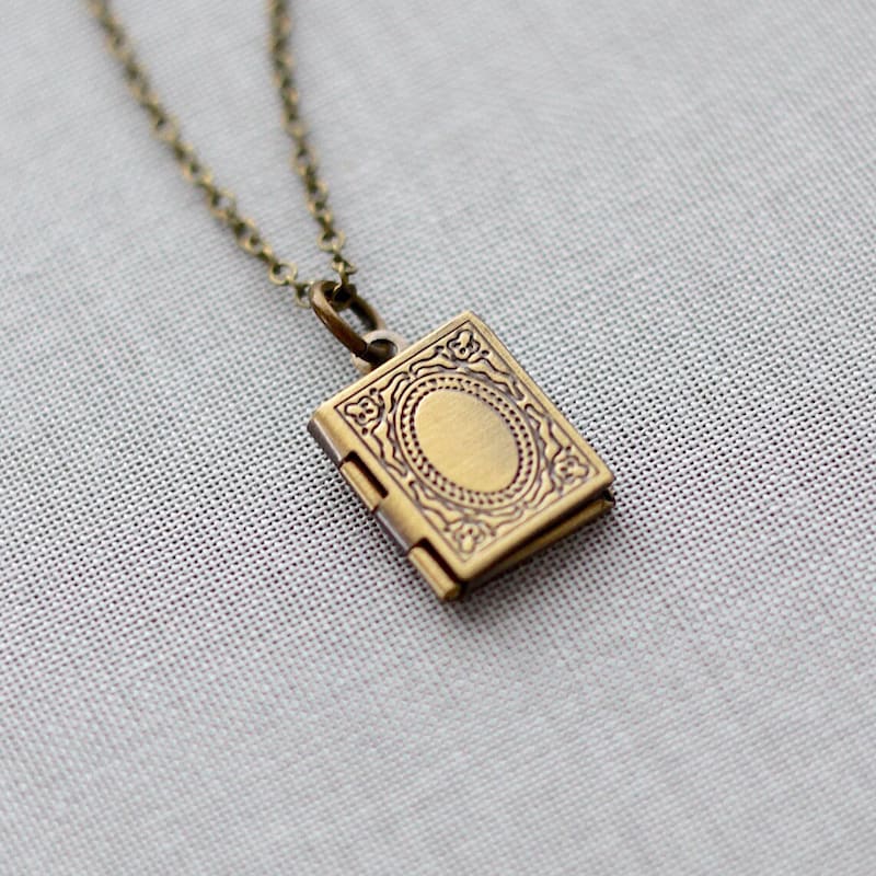 Book Locket - Etsy