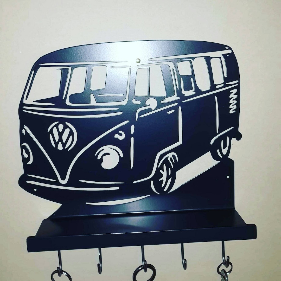 Volkswagen T1 BULLI Key Hanger Magnetic Shelf - Etsy