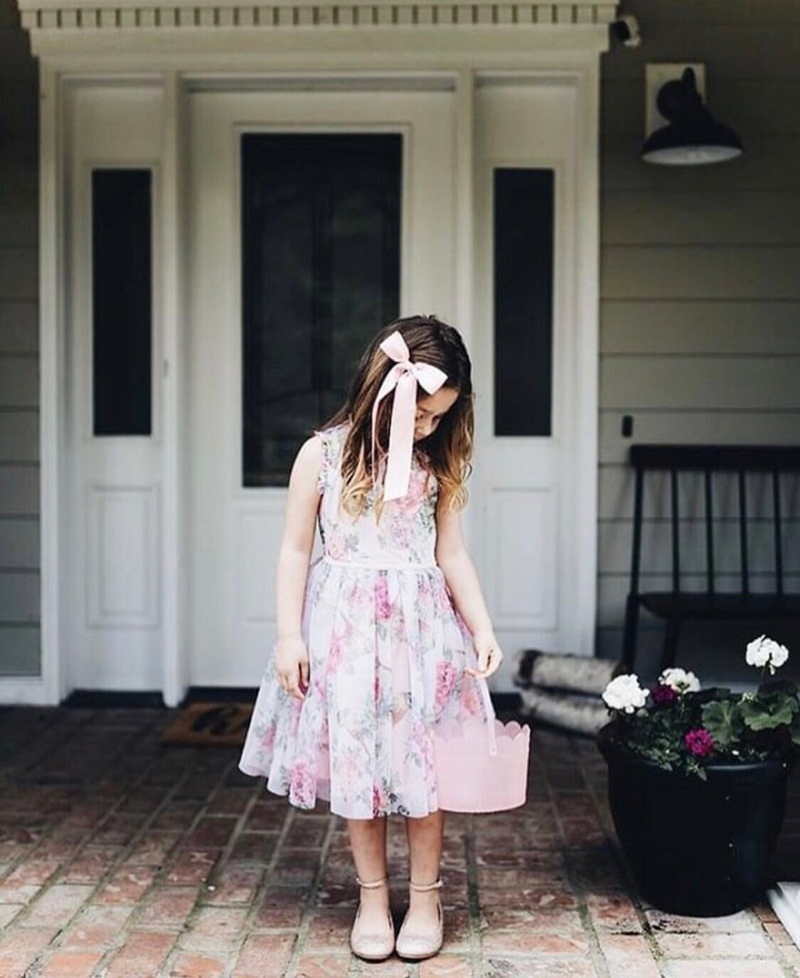 Luxe Satin Bow // Shell - Etsy