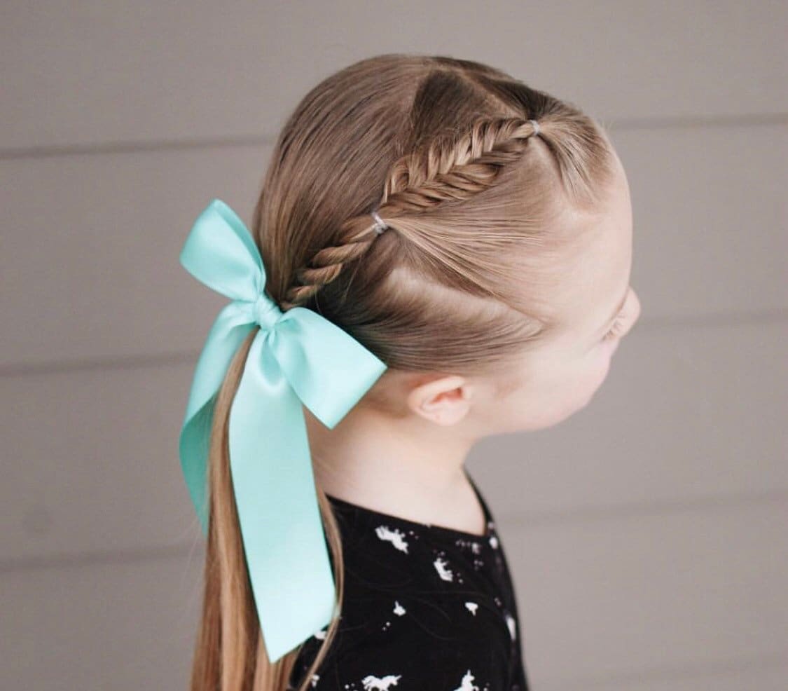 Luxe Satin Bow // Shell - Etsy