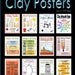 Clay, Ceramics, Posters, Tools, Coils, Equipment, Kiln, Stages - Etsy