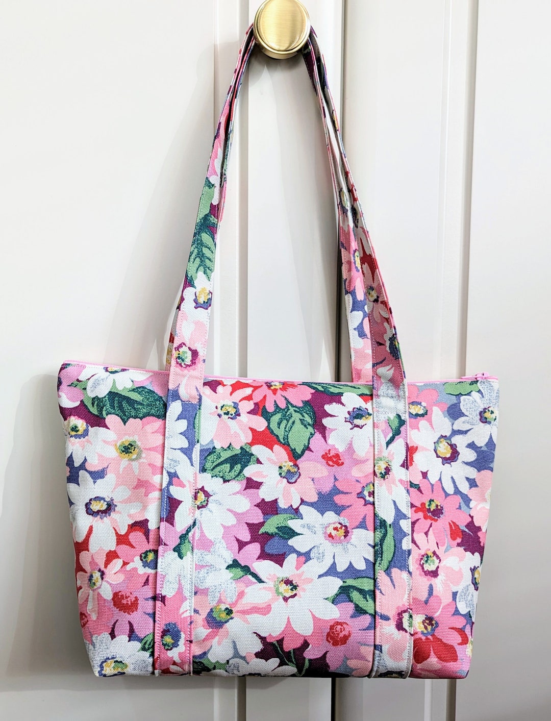 Cath Kidston Painted Daisy Fabric Handbag - Etsy
