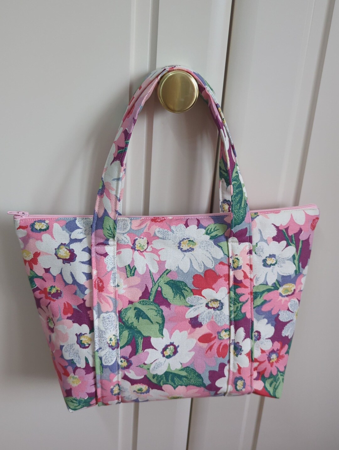 Cath Kidston Painted Daisy Fabric Handbag - Etsy